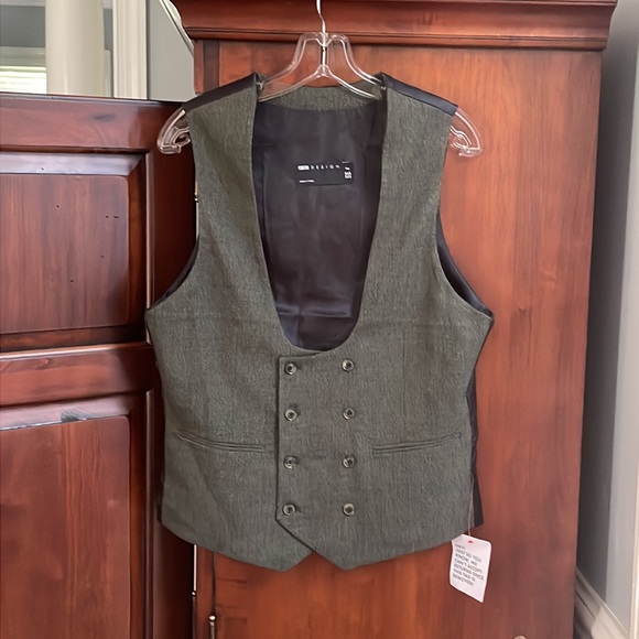 ASOS | Suits & Blazers | Nwt Asos Mens Double Breasted Suit Vest | Poshmark